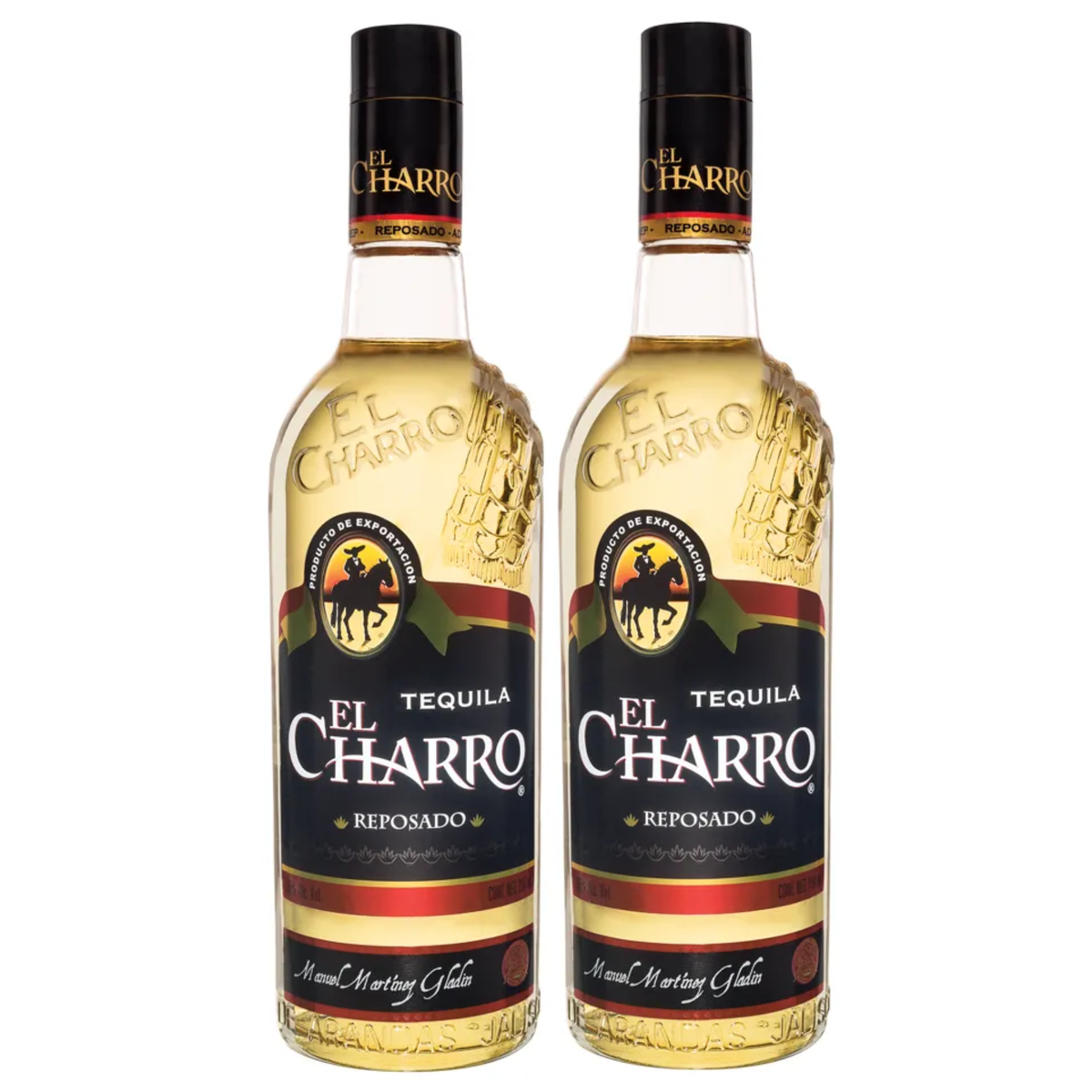 TEQUILA EL CHARRO CLASICO REPOSADO 750 ML DUO PACK – El Gallito